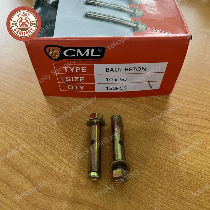 Jual Baut Dynabolt Camel M10 x 50 / Dinabolt Tembok Beton Camel 10 x 50 ...