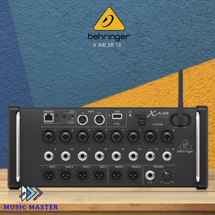Jual Mixer Behringer XR16 XR 16 Digital Mixer with Wifi - Kab. Bekasi - Music Master | Tokopedia