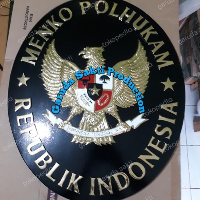 Jual Logo / lambang menko polhukam ri - Jakarta Timur - garuda sakti ...