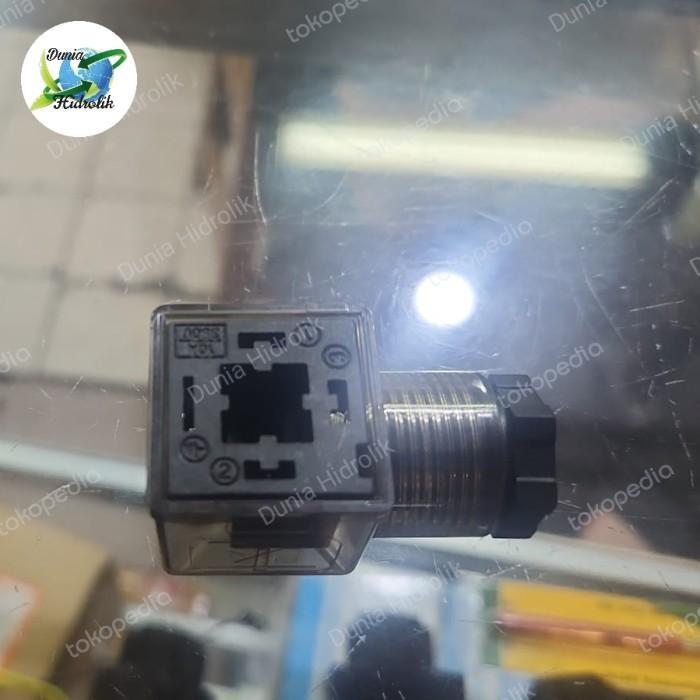Jual DIN PLUG 4 KAKI / SOCKET LED AC VOLT / SOCKET 4 KAKI 120VOLT ...