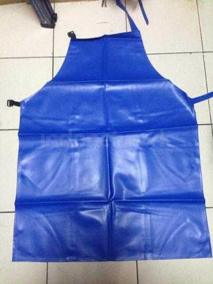 Jual Apron PVC anti Air dan Kimia Celemek Waterproof Tahan Basah - Biru ...
