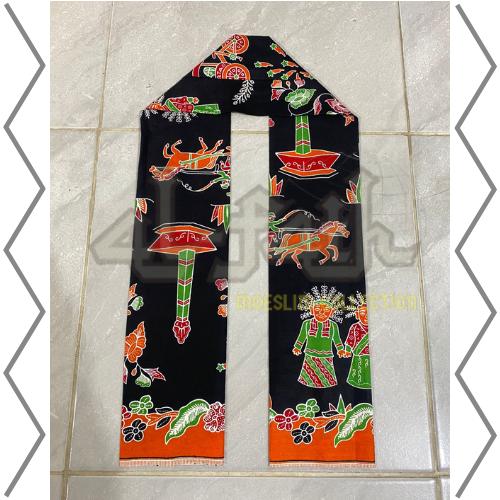Jual Selendang Ondel-ondel Syal /Selendang Cukin Ondel-ondel Batik ...