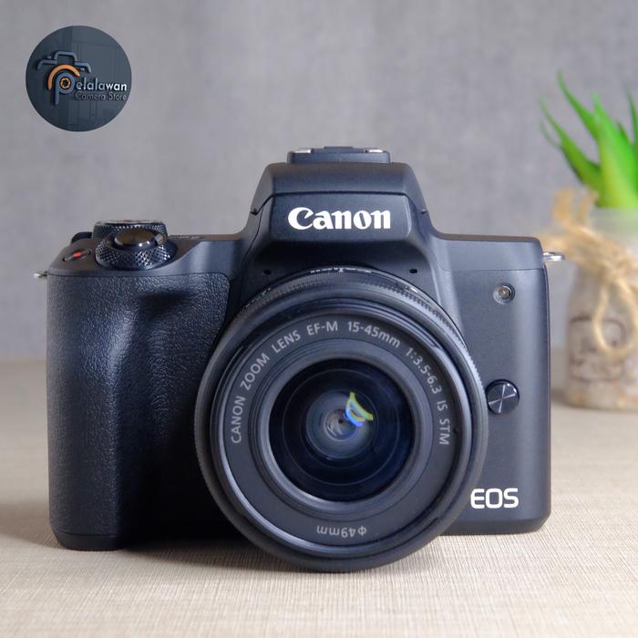 Jual Kamera Canon Eos M50 Lensa 15-45mm Tinggal Pakai bukan M5 M6 M100 ...
