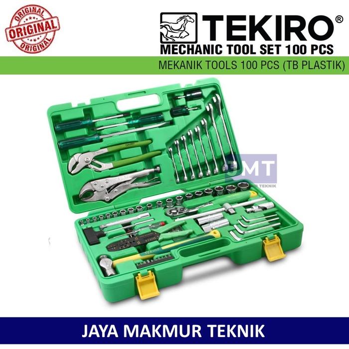 Jual TEKIRO Mekanik Tools 100 Pcs Plastik Toolkit Alat Perkakas ...