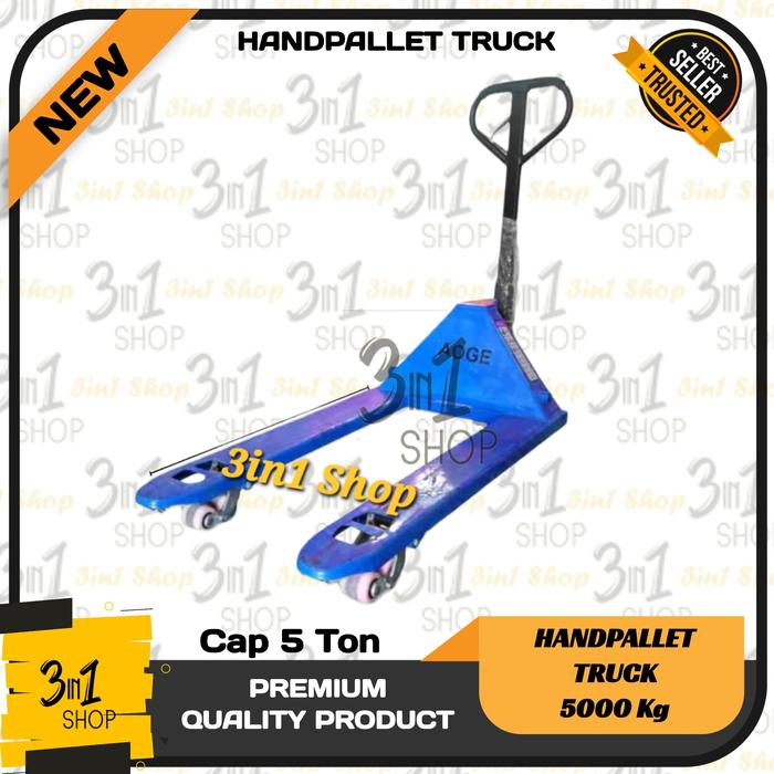 Jual Handpallet 5 Ton / Hand Pallet Truck 5 Ton / Handlift 5000 Kg - Roda Nylon - Jakarta Utara ...