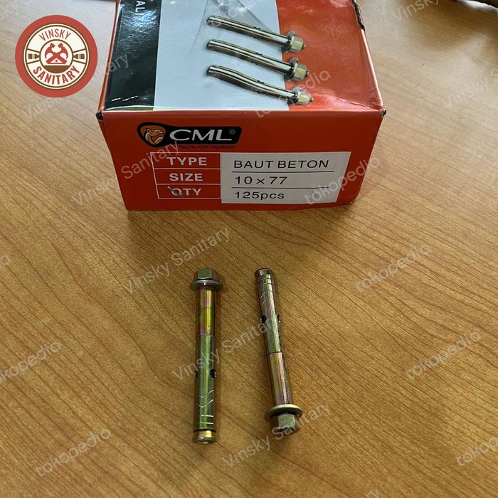 Jual Baut Dynabolt Camel M10 x 77 / Dinabolt Tembok Beton Camel 10x77 ...