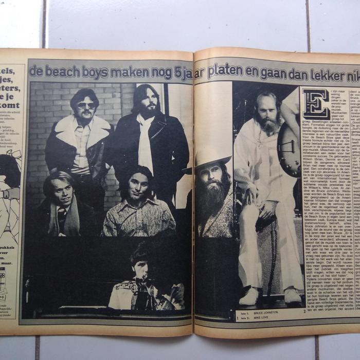 Jual Majalah Musik Jadul Muziek Expres. Edisi Jan.1972. Cover Rod ...