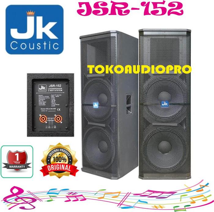 Jual Speaker Jk Coustic jsr152 Dual 15 inch Speaker Pasif Original JSR ...