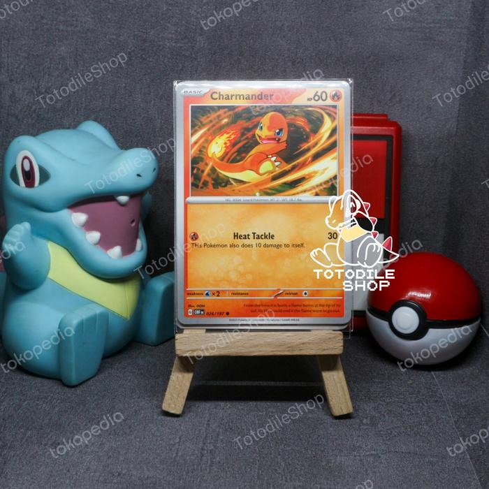 Jual Pokemon English Charmander Obsidian Flame OBF EN 026/197 NM - Kab ...