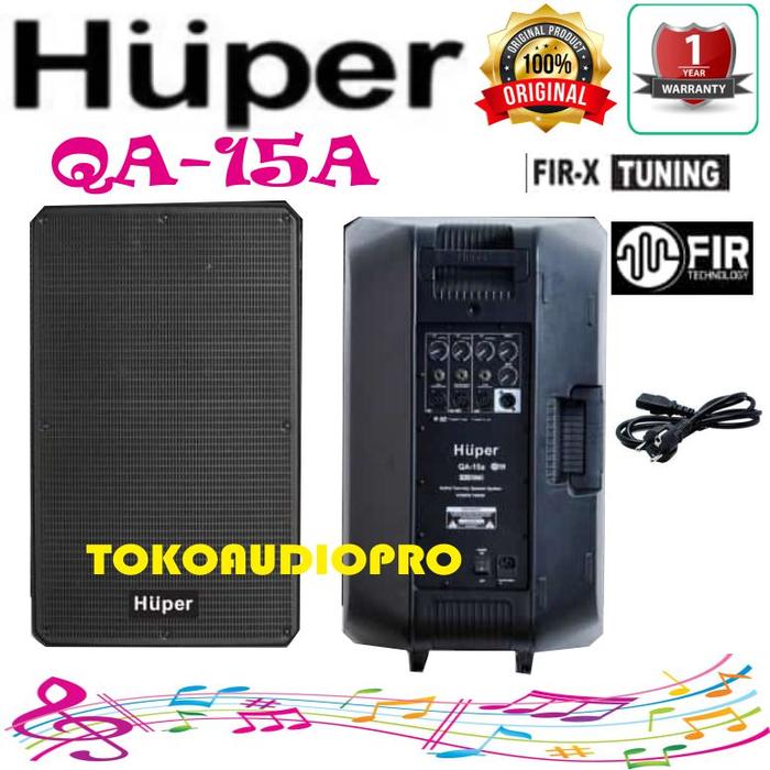 Jual Speaker Huper QA15A 15-Inch Speaker Aktif Huper QA-15a - Jakarta ...