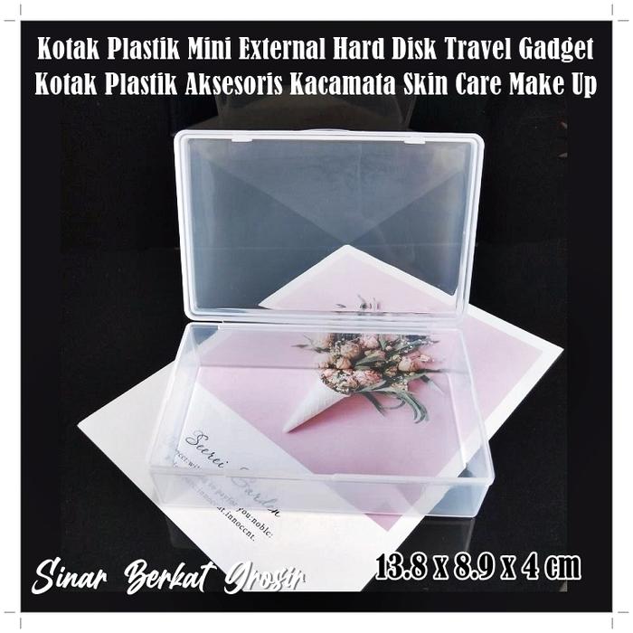 Jual Kotak Plastik Mini Plastic Case / Storage Box Multifungsi 6.5x6 ...