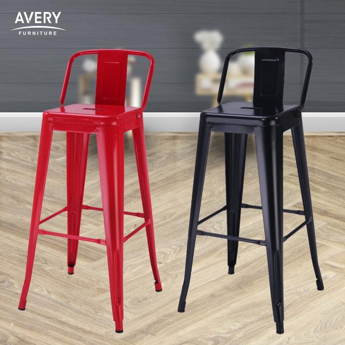 Jual Kursi Kafe / Kursi Bar / Kursi Tinggi / Kursi Besi Avery - D5 ...