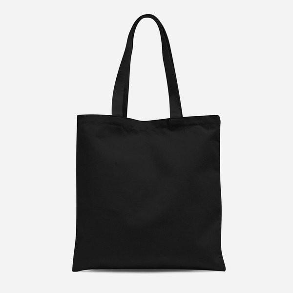 Jual Totebag Canvas | Goodiebag Kanvas - Hitam / Black Polos Custom 30X40 - RESLETING, POLOS ...