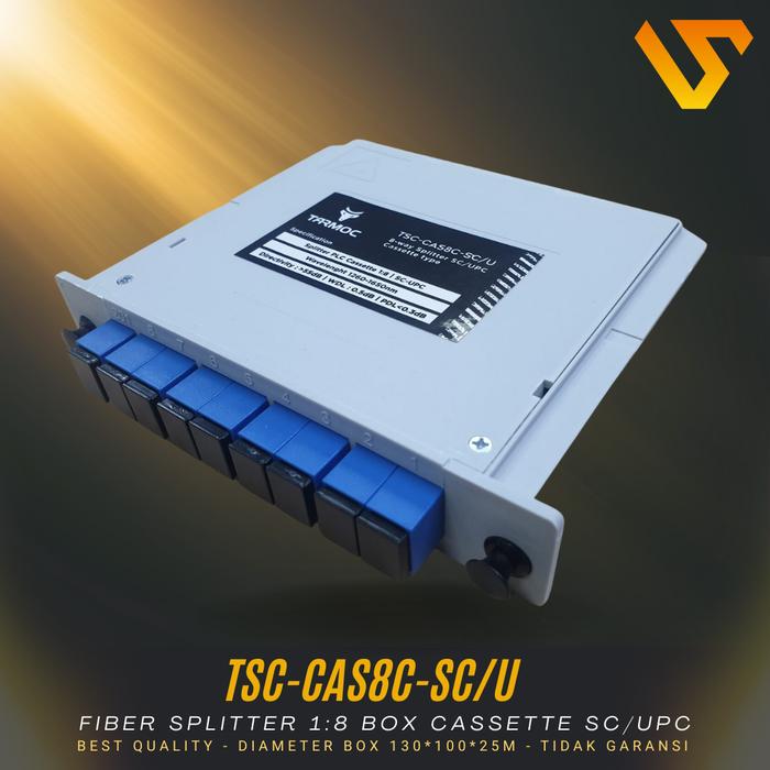 Jual Tarmoc Splitter 1:8 Sc/upc | Splitter Fo 1:8 Box Cassette Fiber ...