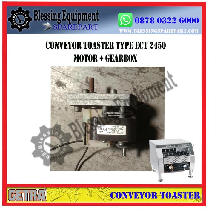 Jual Sparepart Motor + Gearbox type ECT 2450 Conveyor Toaster Getra ...