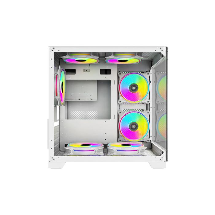 Jual Venomrx Daemon Continental S5 Black / White Matx Gaming Case ...