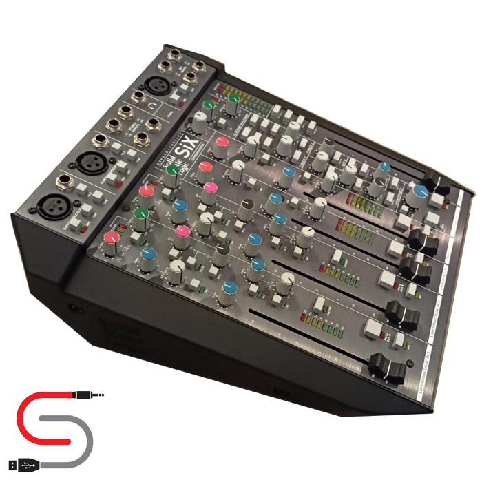 Jual SSL Six solid state logic 6 (six) channel Desktop Analog Mixer ...