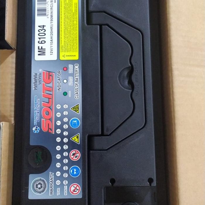 Jual Aki Kering Solite 61034 12v 110Ah Original battery untuk BMW ...