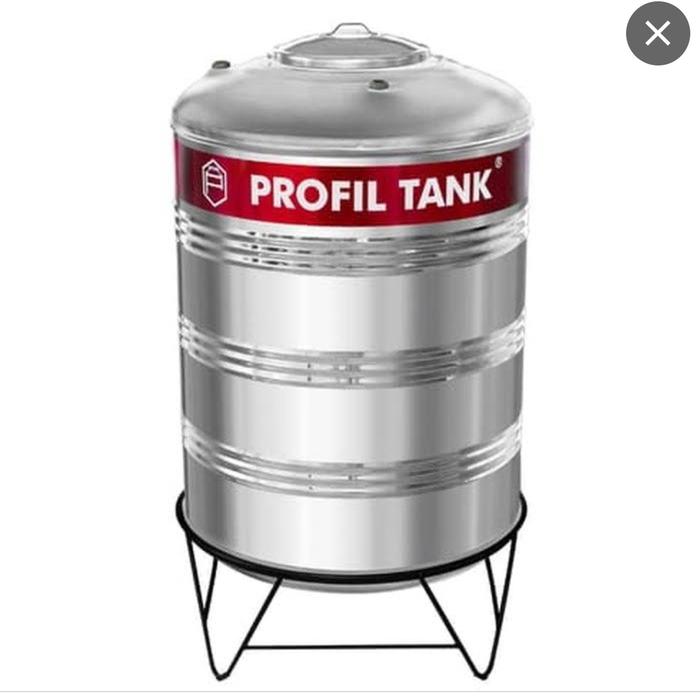 Jual tandon air / toren air besi stainlees profil tank ukuran 2000 ...