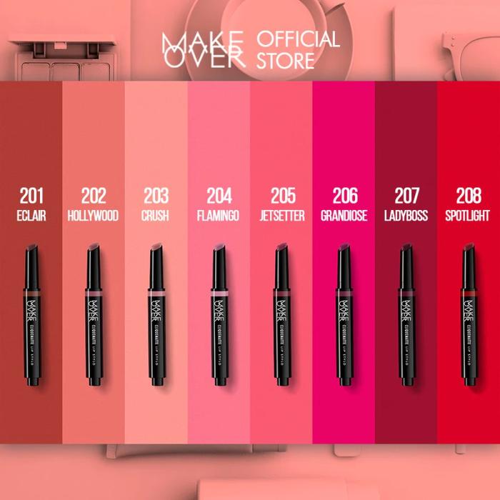 Jual Make Over Cliquematte Lip Stylo 2g / Lip Matte / Lipstick Di ...