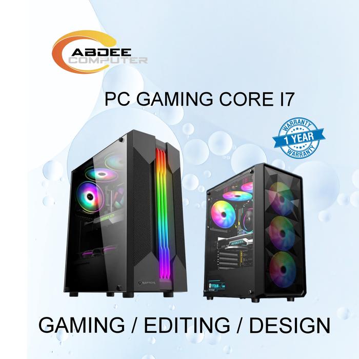 Jual Pc Gaming Core i7 Ram 16 Gb Ssd 512 Gb VGA 4 GB GT 730 Pc EditinG - Kota Bandung - riuu ...