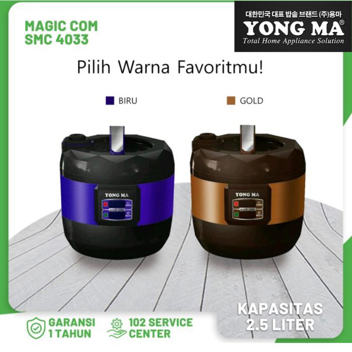 Jual Magic Com YONGMA SMC4033 kapasitas 2,5 Liter - Kota Tangerang ...