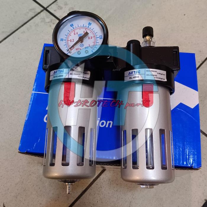 Jual BFC 4000 FILTER REGULATOR LUBRICATOR ANGIN 1/2 INCH - Jakarta ...