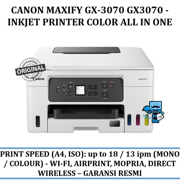 Jual Printer Canon Maxify Gx 3070 Gx3070 - Inkjet Printer Color All In One - Jakarta Pusat - Das ...