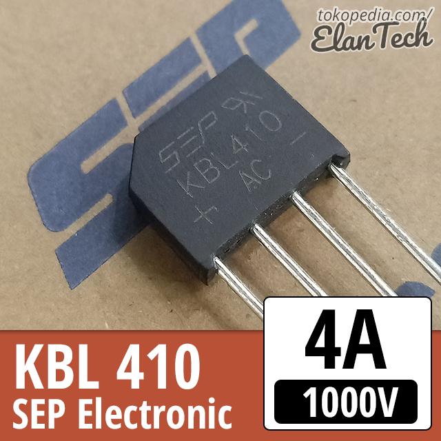 Jual Diode Bridge KBL410 4A 1000V SEP KBL 410 Dioda Sisir Elantech ...