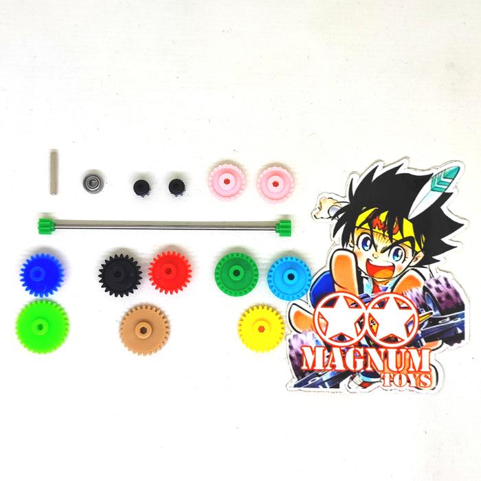 Jual rep tamiya 15456 setting gear set for all chassis PROJECT D - s2 ...