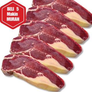 Jual Australian Sirloin Beef Steak Grade A 200gr - 200GR 5 PCS ...