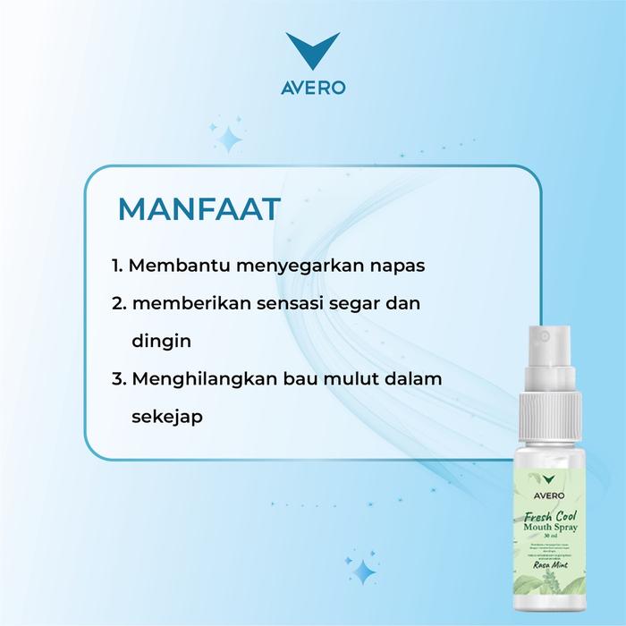 Promo Avero - Penghilang Bau Mulut Mouth Spray Natural Fresh - Parfum ...