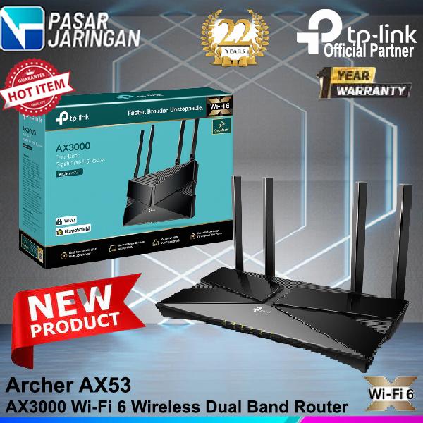 Jual TP-LINK Archer AX50 AX3000 Dual Band Gigabit WiFi6 Router - AX53-NEW-AX3000 - Jakarta Pusat ...