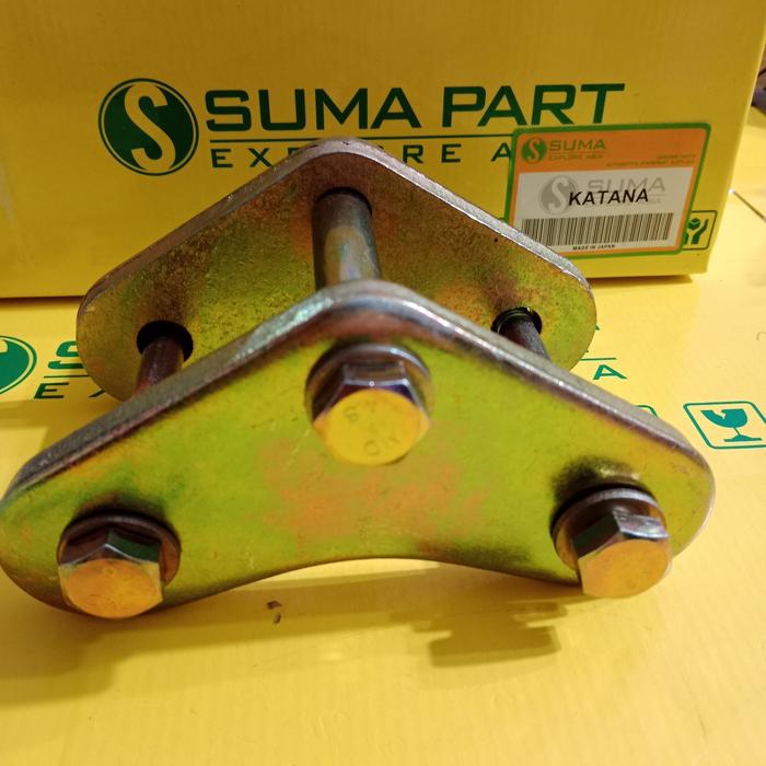 Jual SHACKLE SET ANTING PER KATANA JIMMY CARRY (T:15CM) JARAK BAUT 10CM ...