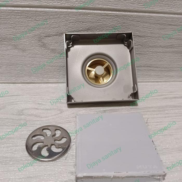 Jual floor drain smart drain ukuran 10x10 anti kecoa anti bau - Kab ...