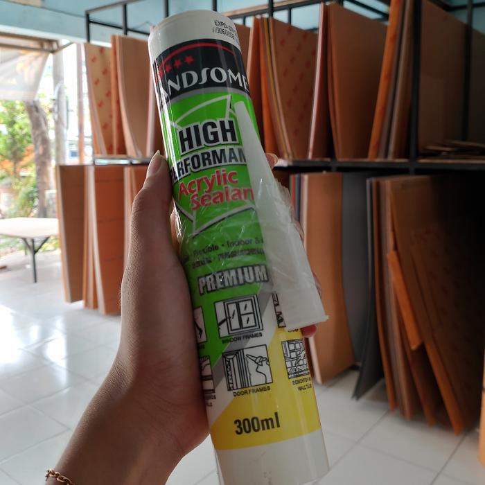 Jual Lem sealant / lem akrilik sealant putih / lem sealant bening ...