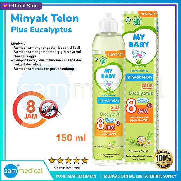 Jual My Baby Minyak Telon Plus Eucalyptus 8 jam 150ml - Kota Bandung ...