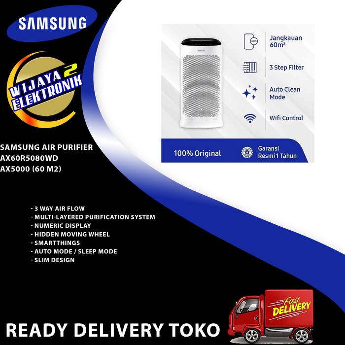 Jual Samsung Air Purifier AX60R5080WD/AX5000 (60 m2) - Kota Tangerang ...