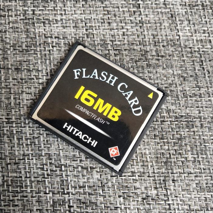 Jual Memory CF 16MB HITACHI Industrial Compact Flash Original Made in ...