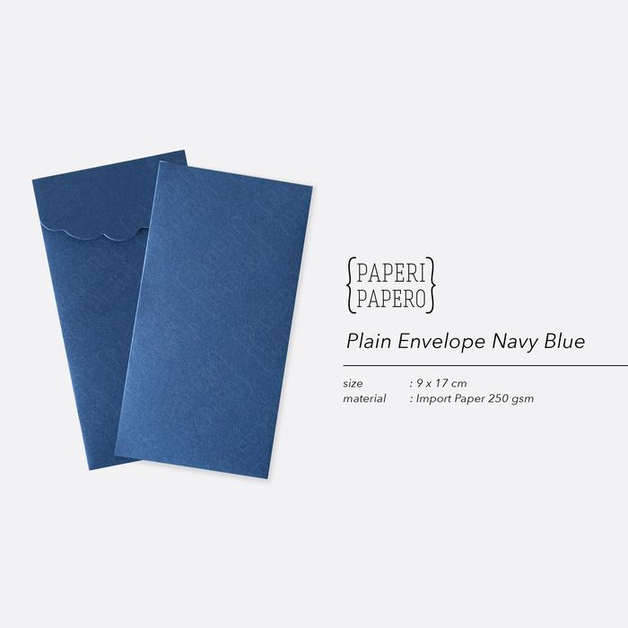 Jual Blue Plain Amplop - Angpao Biru Polos Pernikahan Premium (5 Pcs ...