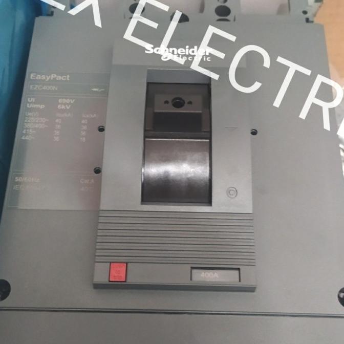 Jual SCHNEIDER MCCB BREAKER EZC400N EZC 400N 3400N 3P 400A 36KA ORIGINAL - Jakarta Selatan ...