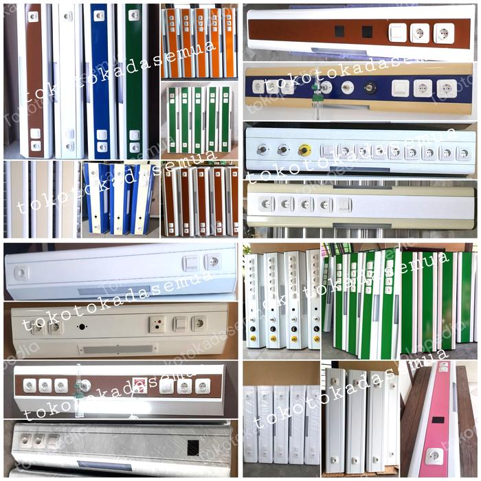 Jual bedhead unit ruang pasien / bed head panel rumah sakit / furniture ...