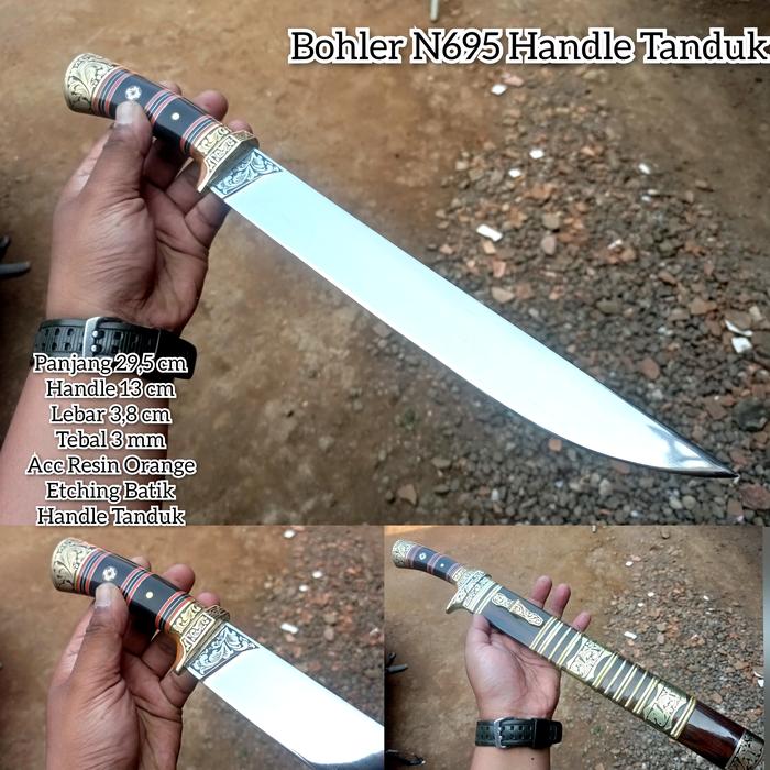 Jual Golsem Sembelih Bohler N695 Tanduk Simpay FREE UKIR NAMA - Kab ...