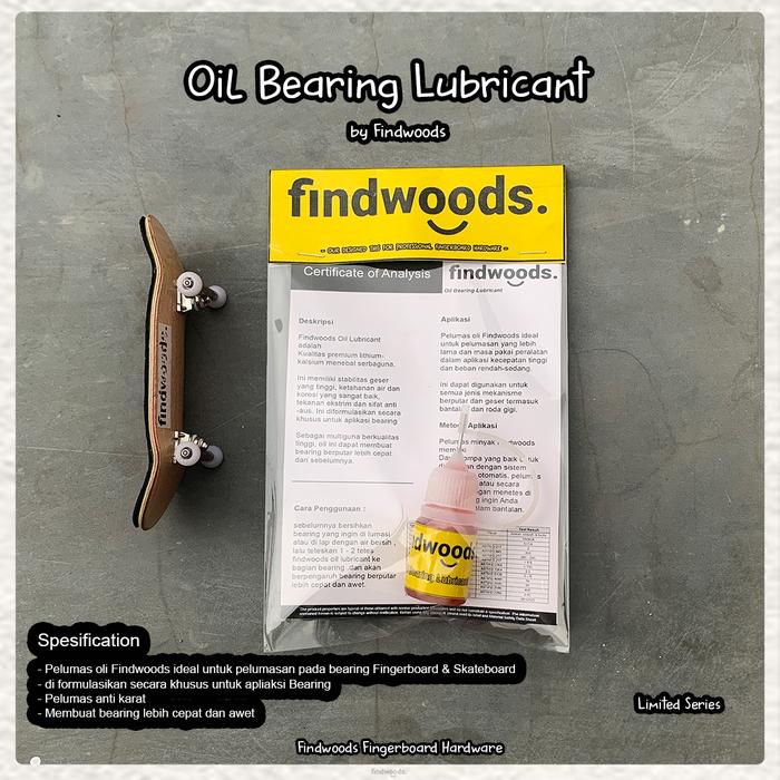 Jual Fingerboard Oil Bearing Lubricant Findwoods - Kab. Bogor ...