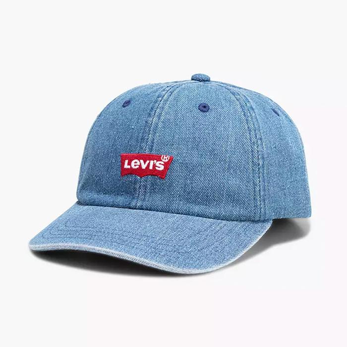 Jual Topi Levis Mid Batwing Washed Denim Cap Hat Unisex Blue ORIGINAL ...