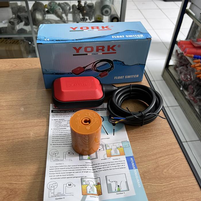 Jual Float Switch YORK 5 mtr Pelampung Otomatis Pompa Air Celup Toren ...