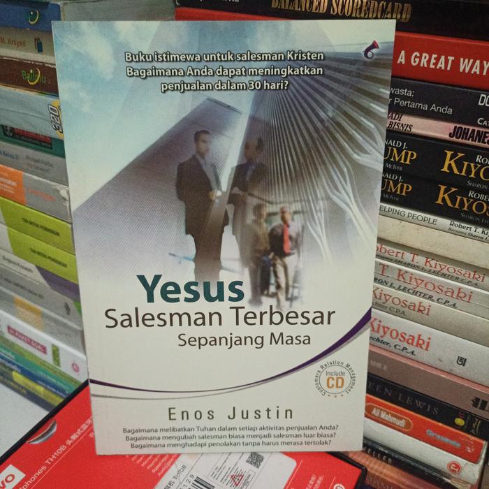 Jual Buku Kristen Yesus salesman terbesar sepanjang masa by Enos Justin ...