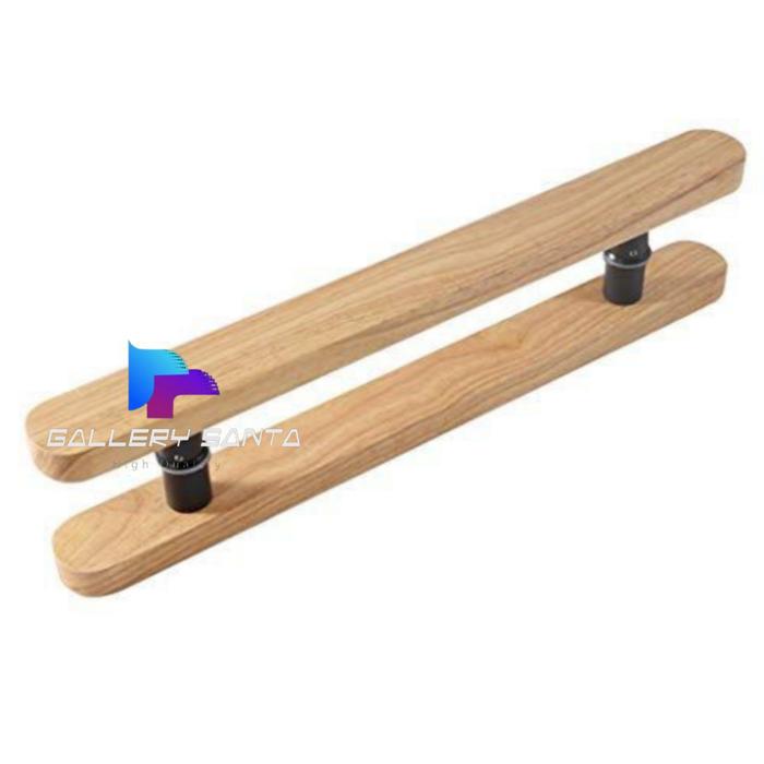 Jual Handle Pintu Kayu Jati Minimalis Model Oval / Gagang Pintu Rumah ...