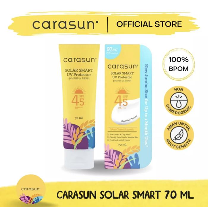 Jual Carasun Sunscreen Solar Smart UV Protector 70ml - Jakarta Barat ...