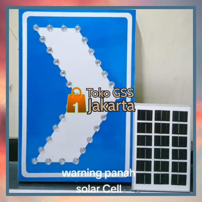 Jual Lampu Penunjuk Arah Solar Panel Rambu Tenaga Surya - Jakarta Barat ...